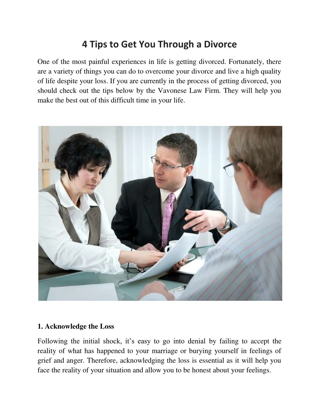 PPT - 4 Tips to Get You Through a Divorce PowerPoint Presentation, free ...