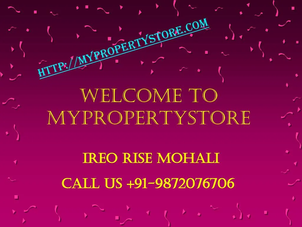 PPT - IREO Rise Location | Mypropertystore.com PowerPoint Presentation ...