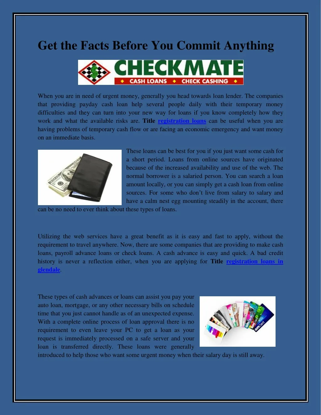 PPT - Get the Facts Before You Commit Anything PowerPoint Presentation ...