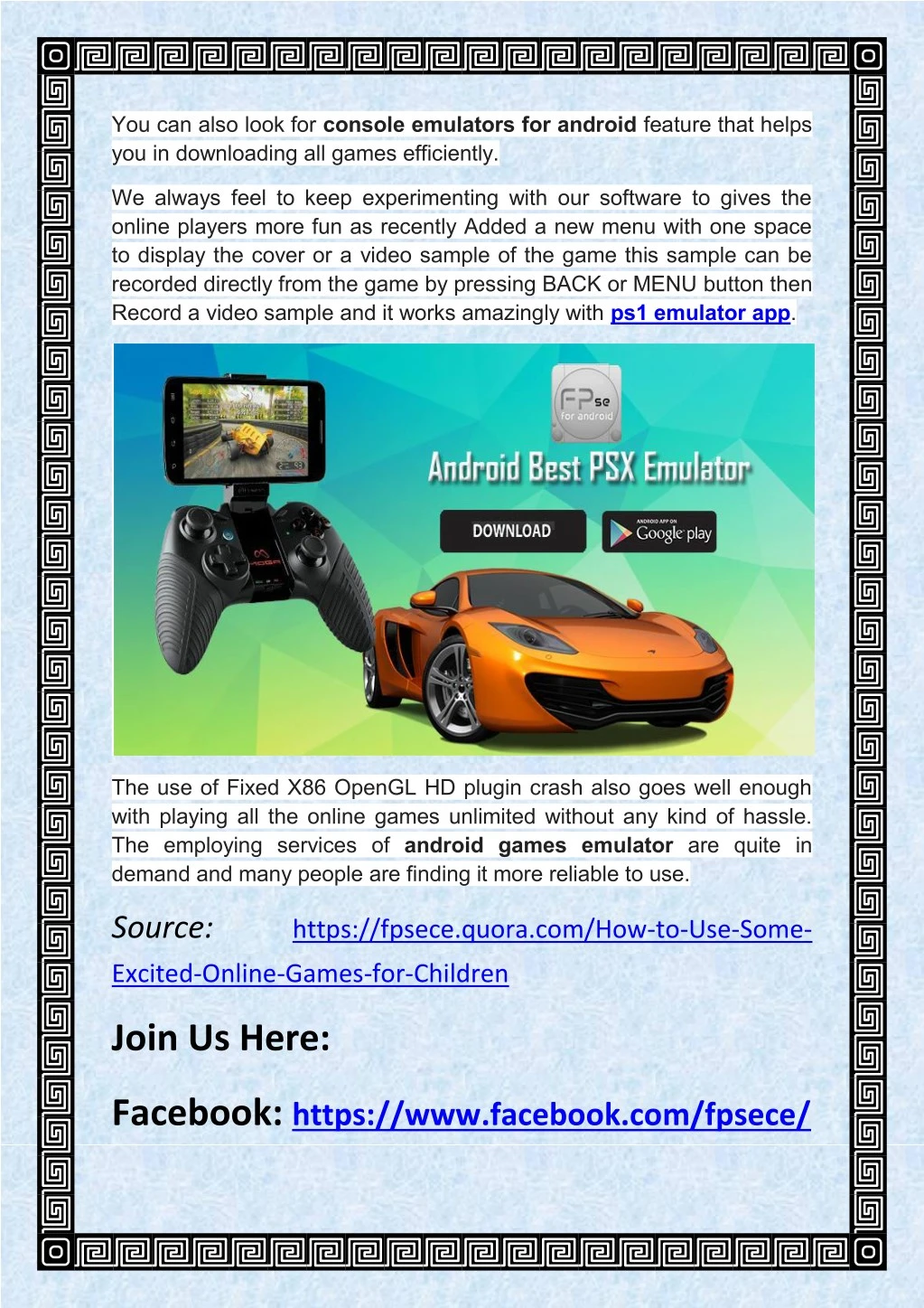 PPT - How to Use Some Excited Online Games for Children PowerPoint ...