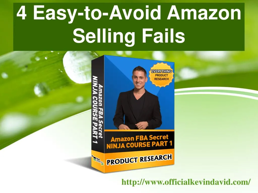 PPT - 4 Easy-to-Avoid Amazon Selling Fails PowerPoint Presentation ...