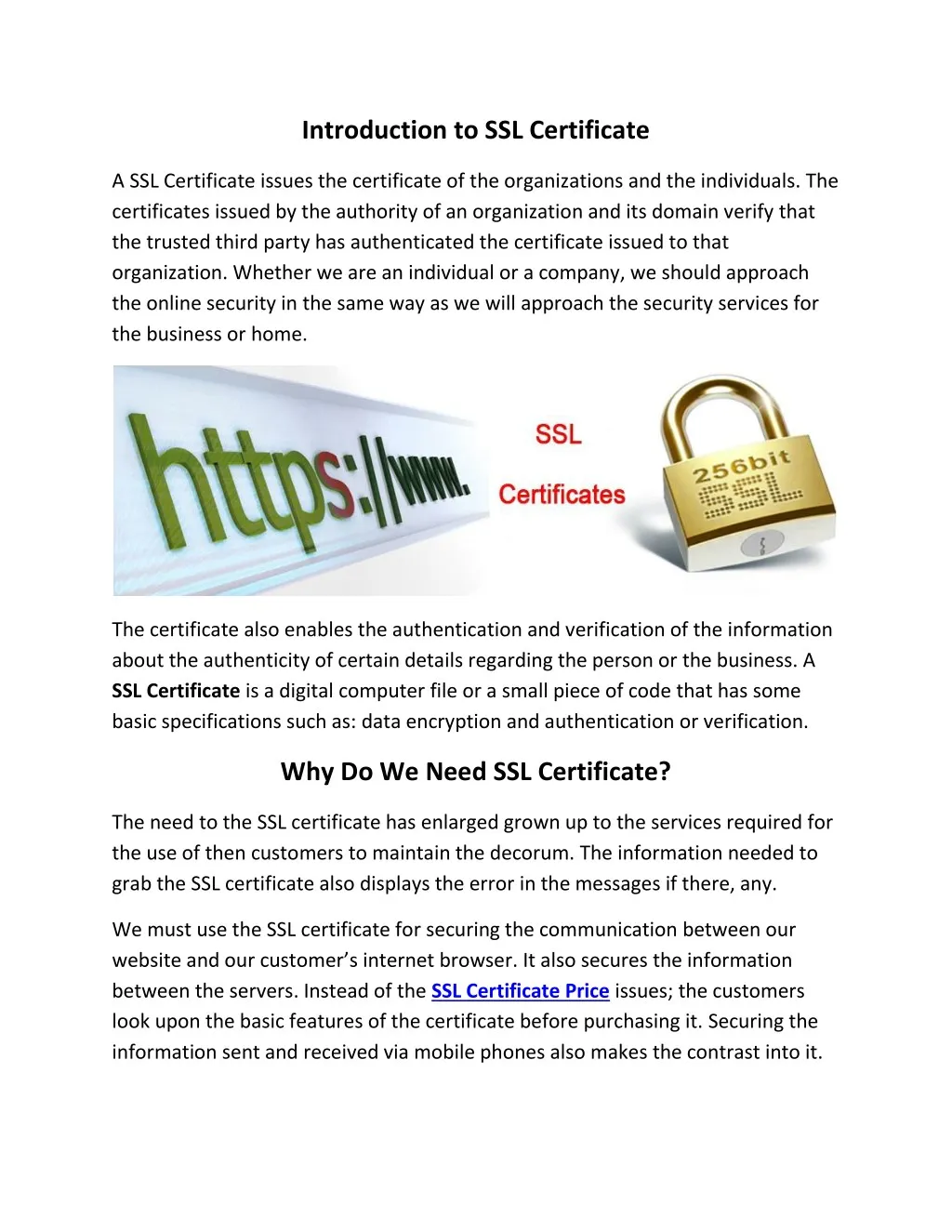 PPT - SSL Certificates price PowerPoint Presentation, free download ...