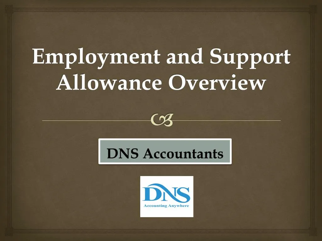 PPT - Employment and Support Allowance Overview PowerPoint Presentation ...
