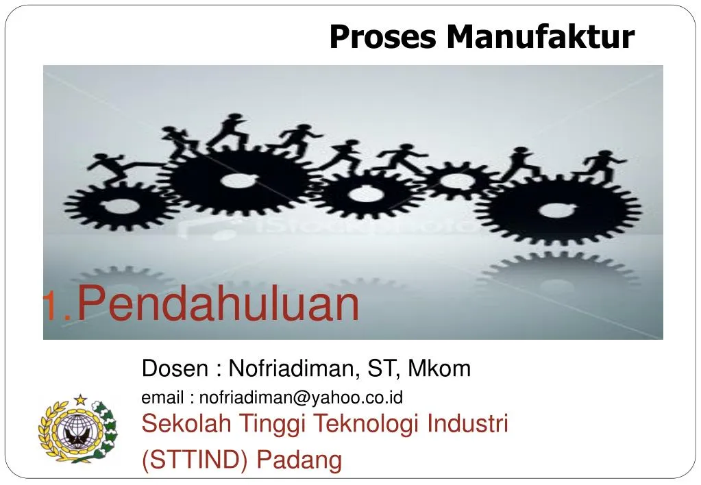 PPT - Proses Manufaktur PowerPoint Presentation, free download - ID:7699385