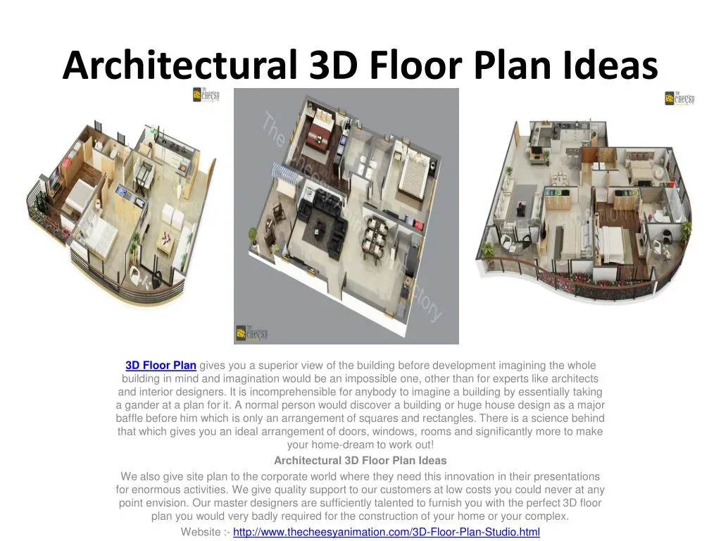 PPT - Architectural 3D Floor Plan Ideas PowerPoint Presentation, free ...