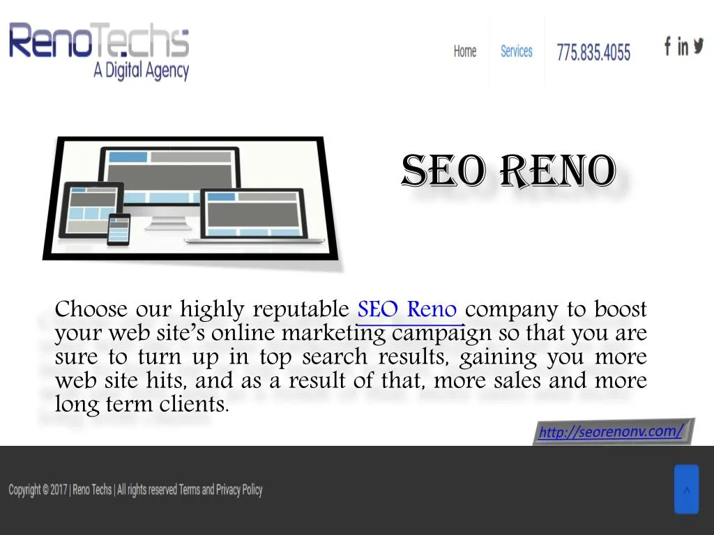 PPT - Reno SEO Services PowerPoint Presentation, free download - ID:7702183