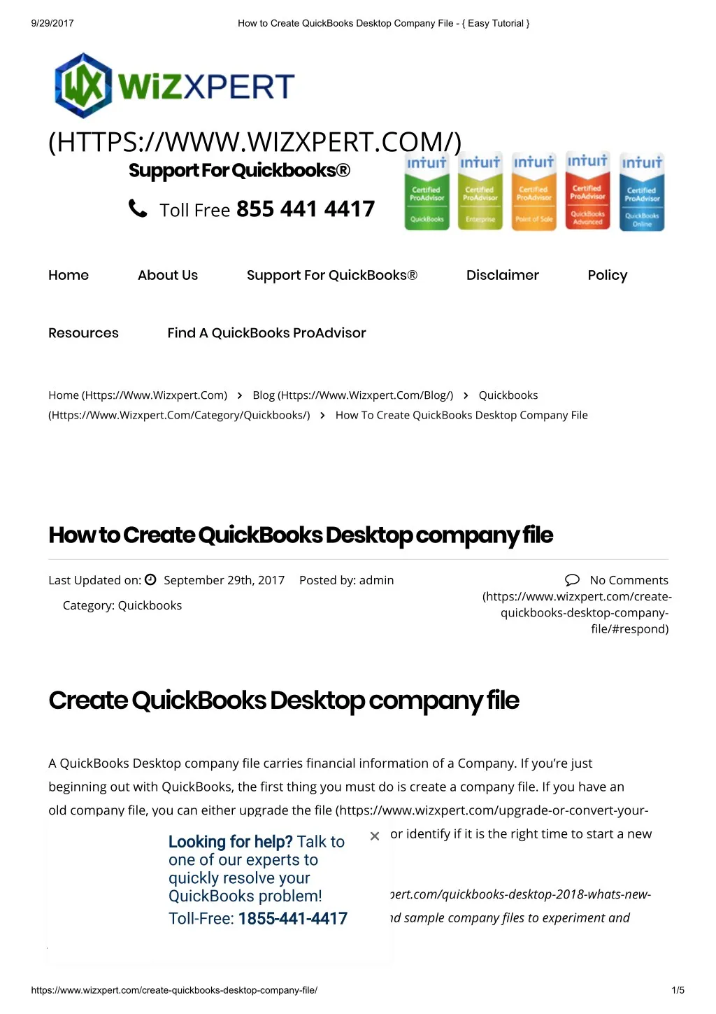PPT - How to Create QuickBooks Desktop company file PowerPoint ...