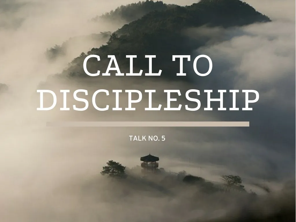 PPT - Call to discipleship PowerPoint Presentation, free download - ID ...