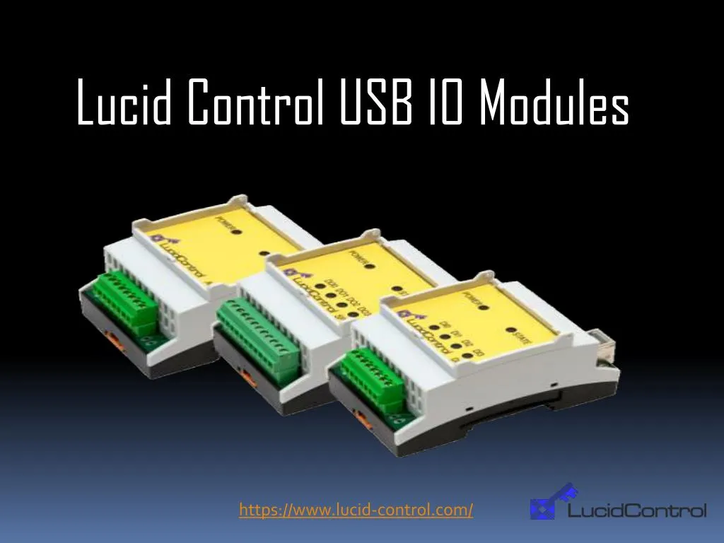 PPT - Digital Input Output Module - Lucid Control PowerPoint ...