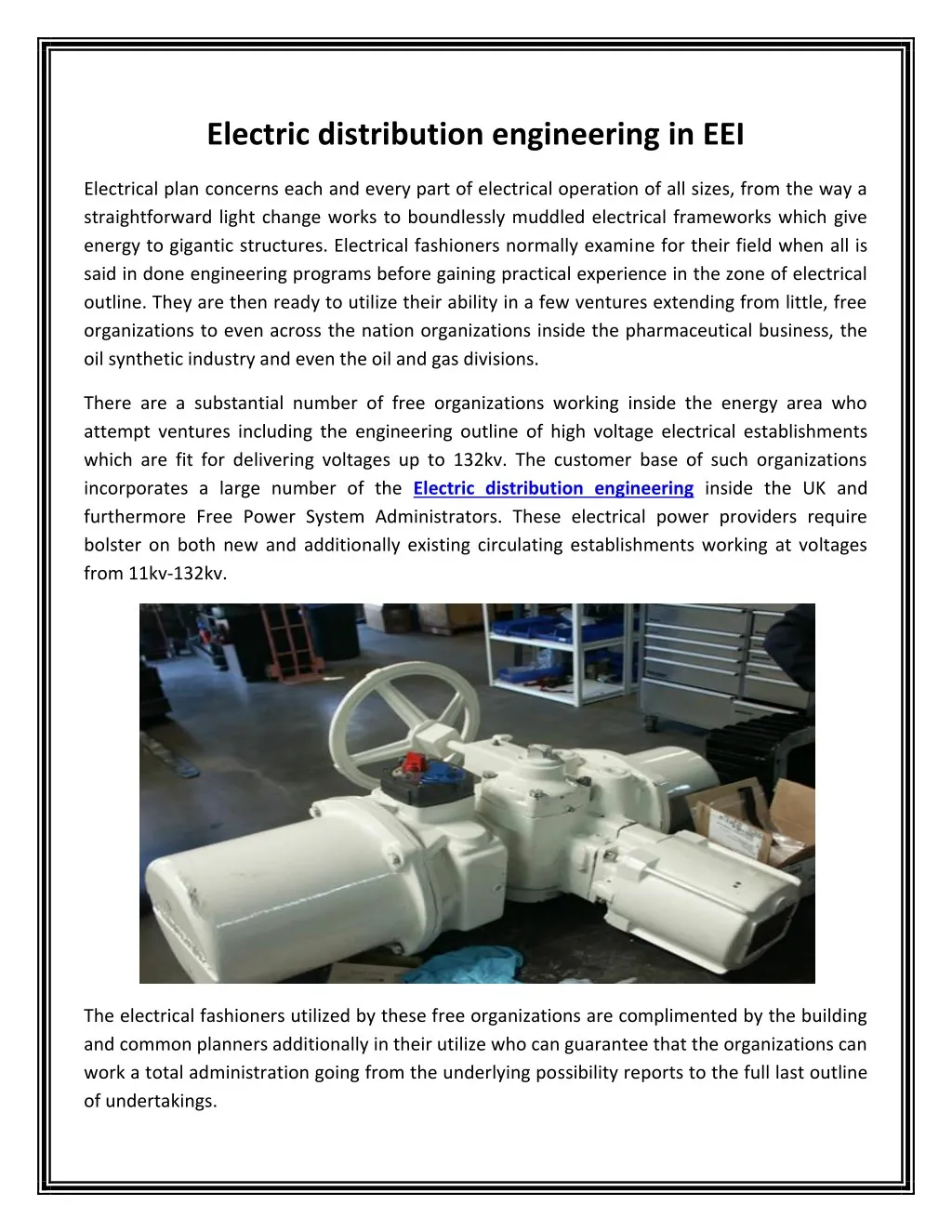 PPT - Electric distribution engineering in EEI PowerPoint Presentation ...