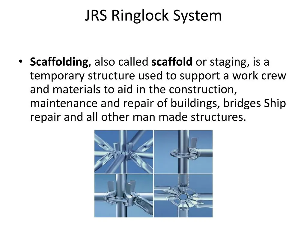 PPT - JRS Ringlock System PowerPoint Presentation, free download - ID ...