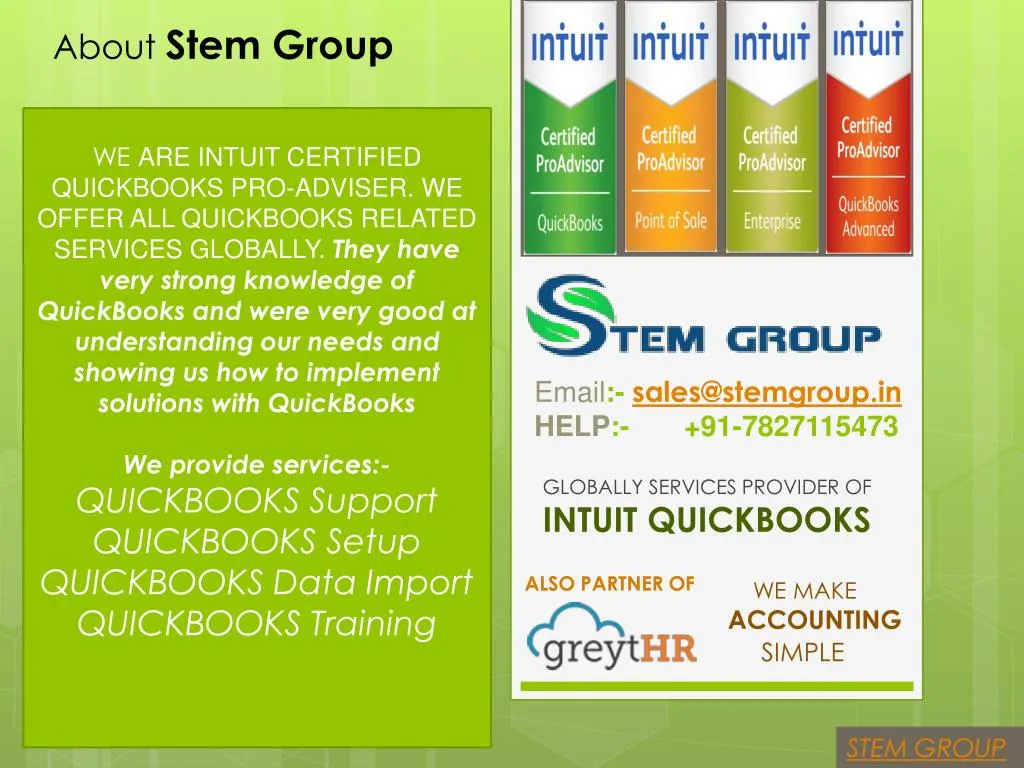 PPT - Stem Group And Consulting Services PowerPoint Presentation, free ...
