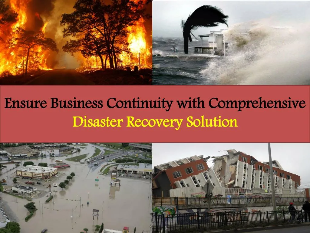 PPT - Ensure Business Continuity with Comprehensive Disaster Recovery ...