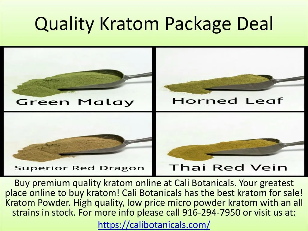 PPT - Quality Kratom Package Deal PowerPoint Presentation, free ...