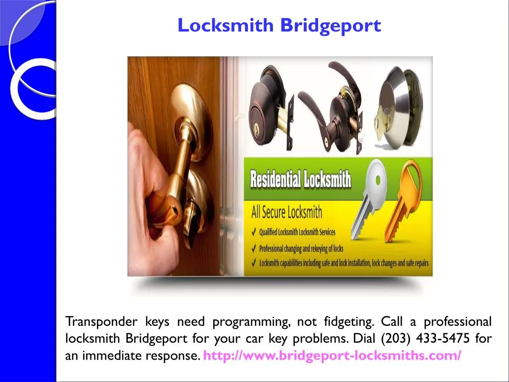 PPT - Locksmith in Bridgeport PowerPoint Presentation, free download ...