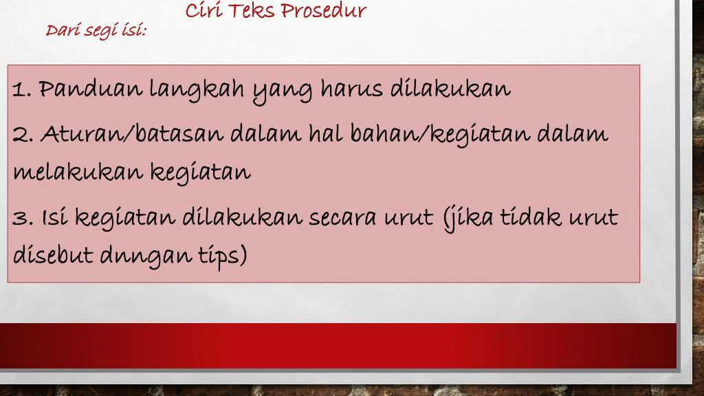 PPT - TEKS PROSEDUR KELAS 7 K13 PowerPoint Presentation - ID:7739880