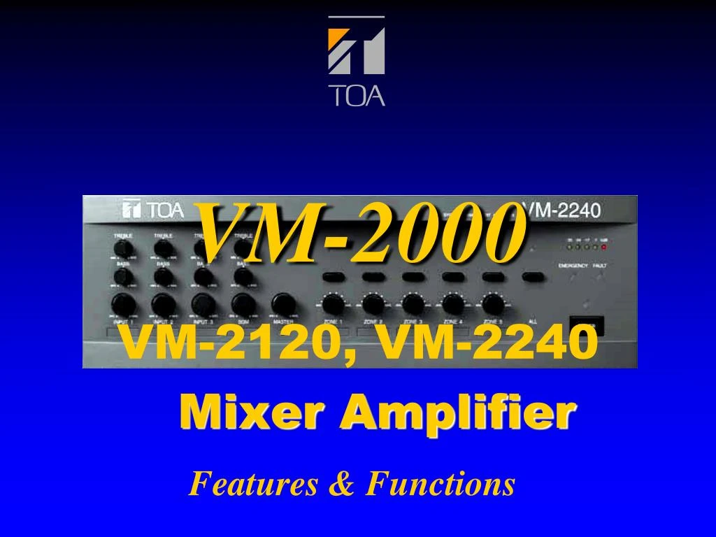 PPT - VM SERIES PowerPoint Presentation, free download - ID:7742052