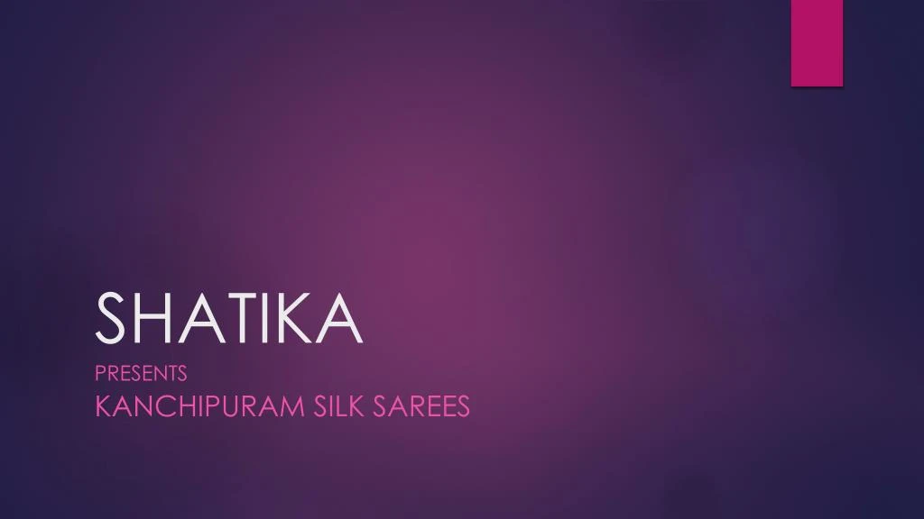 PPT - Shop Kanchi Silk Sarees Online PowerPoint Presentation, free ...