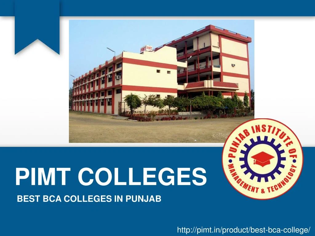 PPT - Best BCA Colleges in Punjab - PIMT College | Fees, Cut-off ...