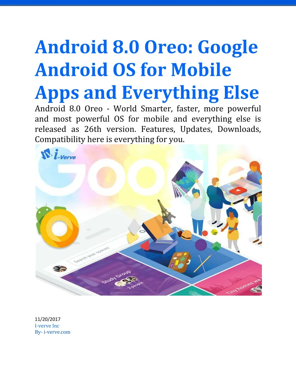 PPT - The next generation google update with android 8.0 (Oreo ...