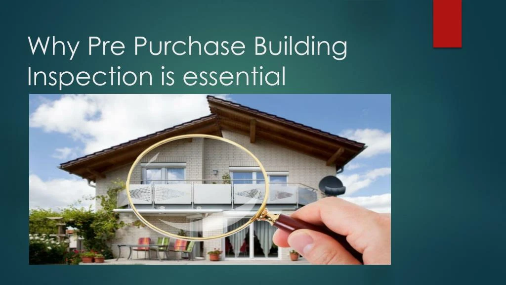 PPT - Why Pre Purchase Building Inspection is essential PowerPoint ...