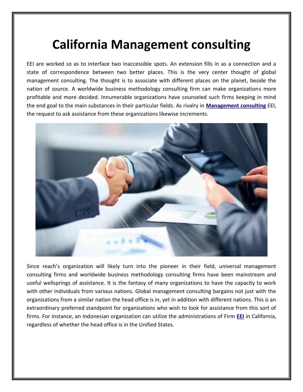 PPT - California Management consulting PowerPoint Presentation, free ...