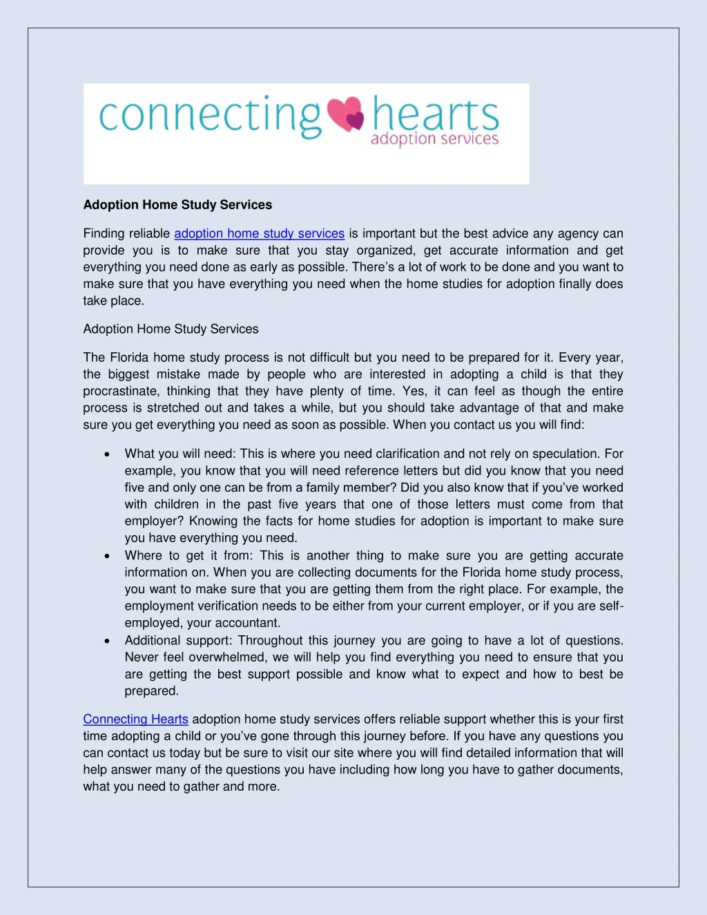 PPT - Adoption Home Study Services PowerPoint Presentation, free ...