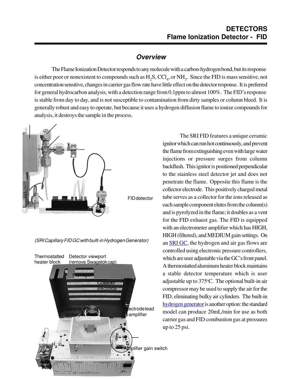 PPT - Flame Ionization Detector Overview PowerPoint Presentation, free download - ID:7758080