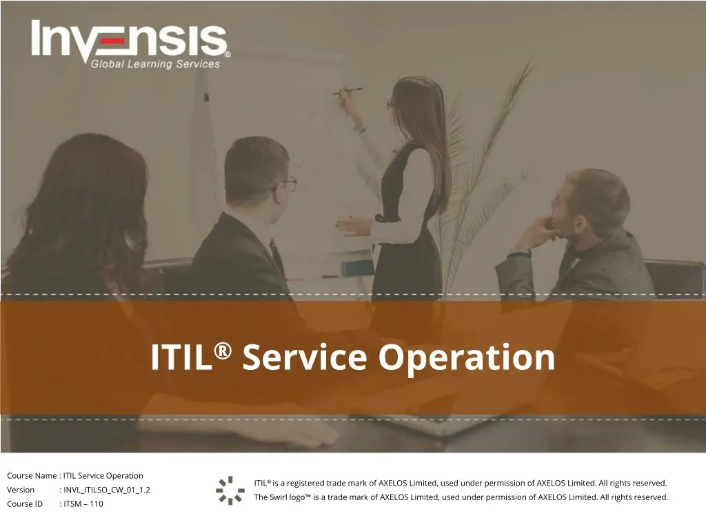 PPT - ITIL Service Operation - Invensis Learning PowerPoint ...