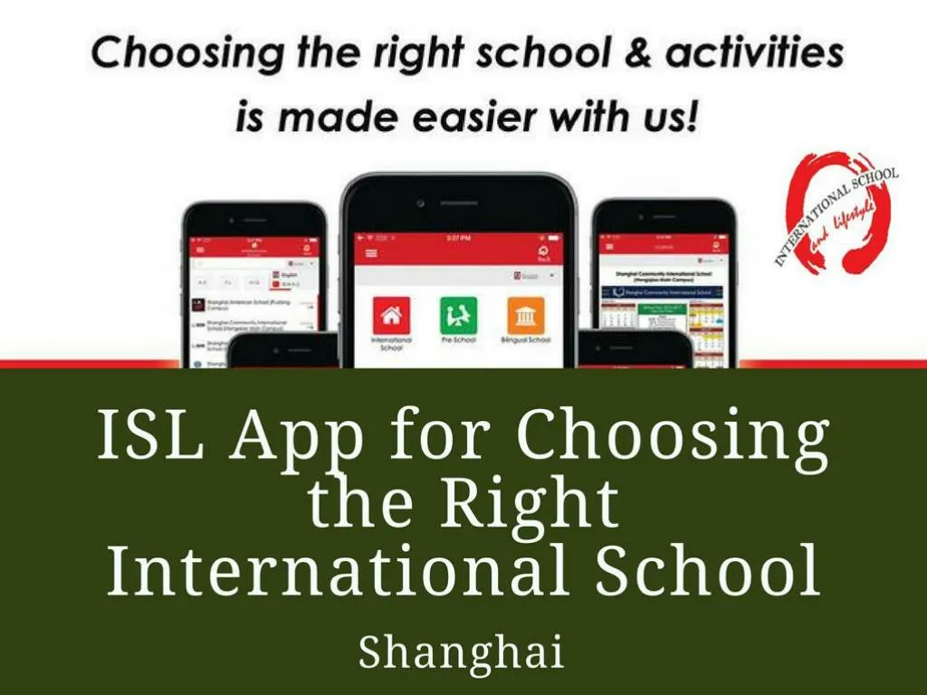 PPT - ISL App for Choosing the Right International School PowerPoint ...