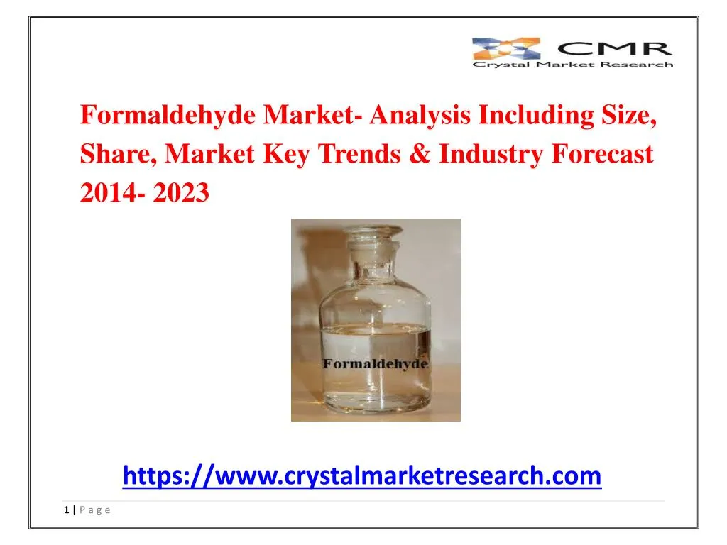 PPT - Formaldehyde Market- Global Industry Analysis, Size, Share ...