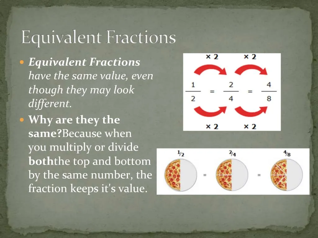PPT - Equivalent Fractions PowerPoint Presentation, free download - ID ...