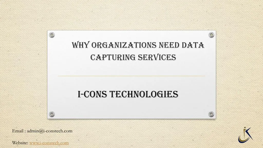 PPT - Data Capturing outsourcing services PowerPoint Presentation, free ...