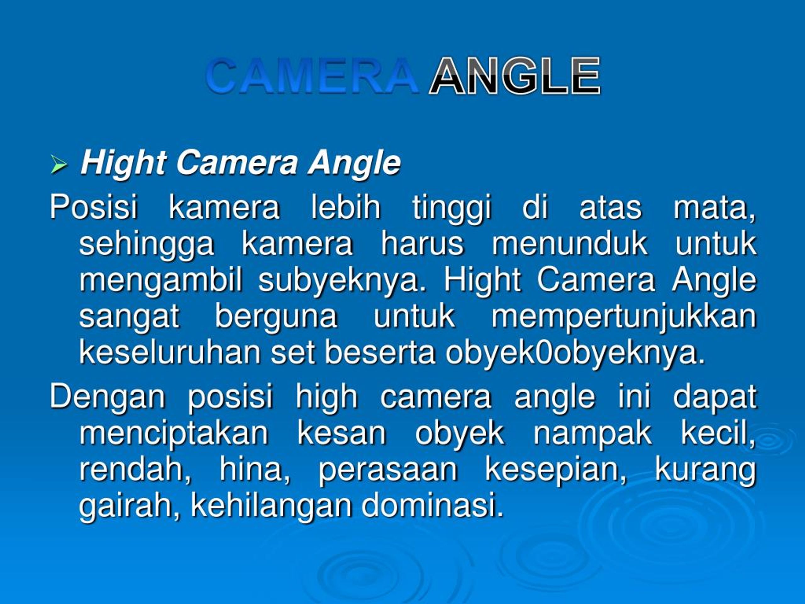 PPT - teknik pengambilan gambar PowerPoint Presentation, free download ...