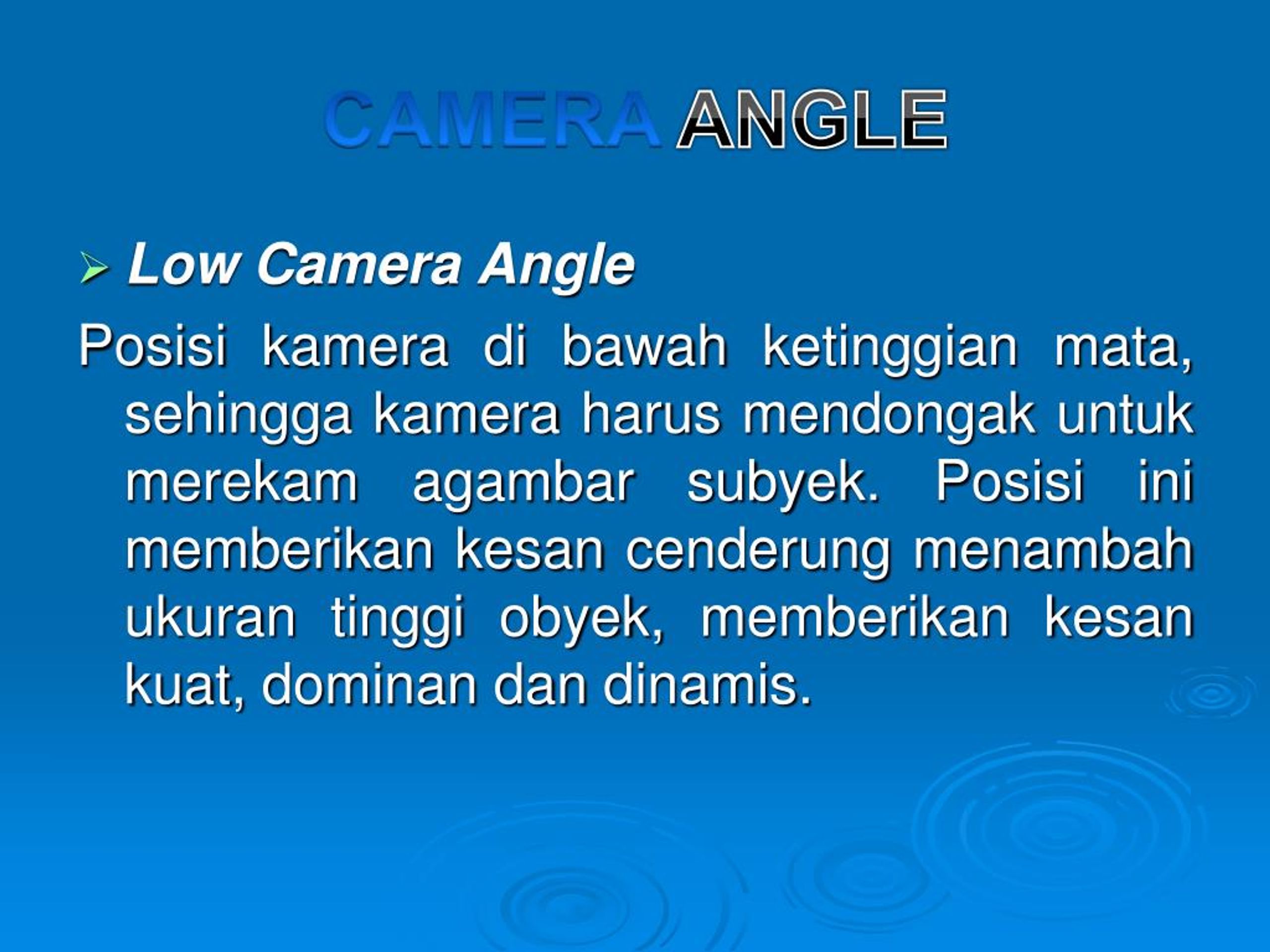 PPT - teknik pengambilan gambar PowerPoint Presentation, free download ...