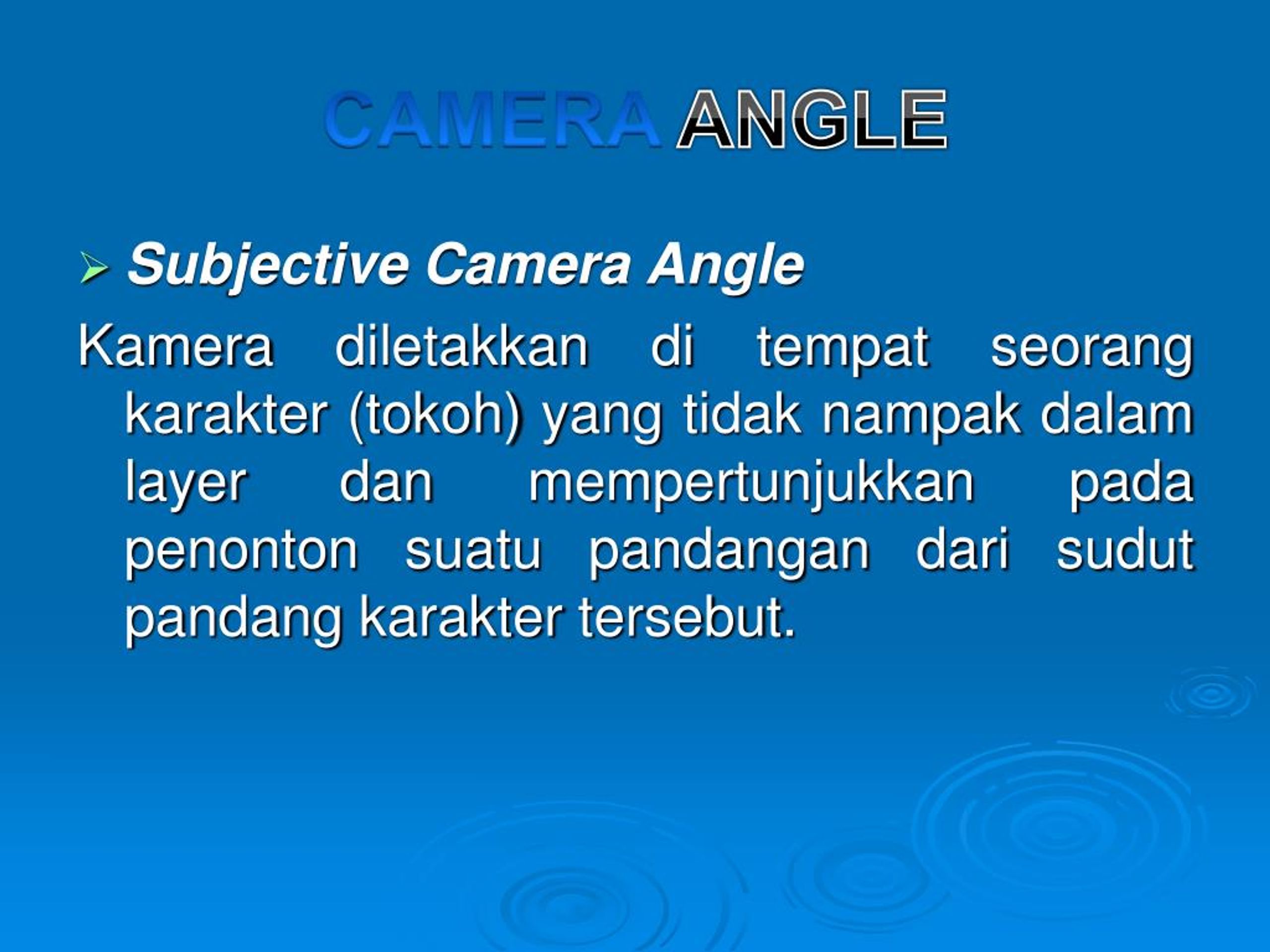 PPT - teknik pengambilan gambar PowerPoint Presentation, free download ...
