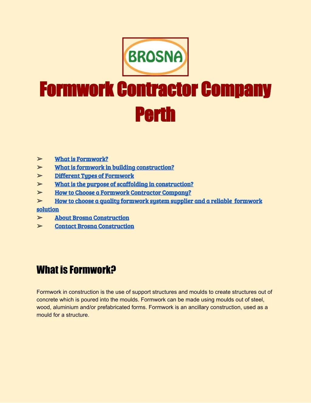 PPT - Formwork Contractor Company PowerPoint Presentation, free download - ID:7812947