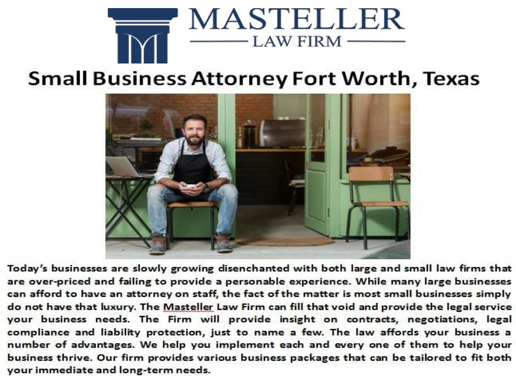 PPT - Fort Worth Attorney | Trusted Lawyer in Fort Worth - Masteller ...