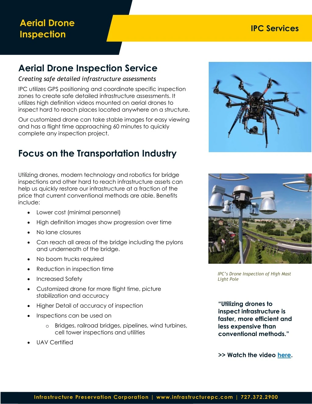 PPT - Aerial Drone Inspection Service PowerPoint Presentation, free ...