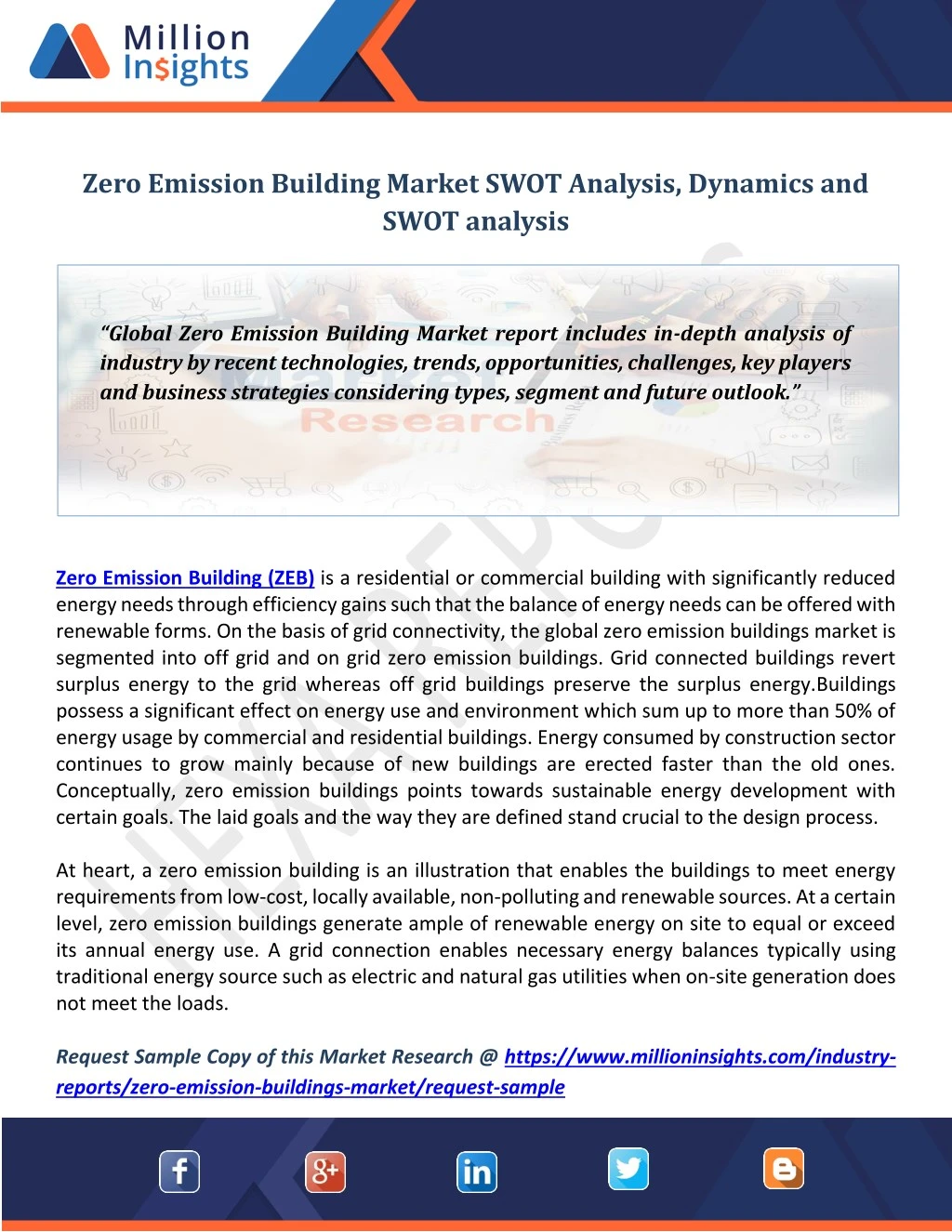 PPT - Zero Emission Building Market SWOT Analysis, Dynamics and SWOT ...