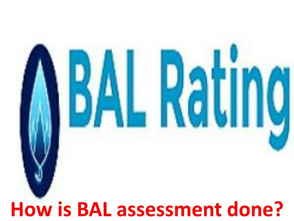 PPT - How is BAL assessment done? PowerPoint Presentation, free ...