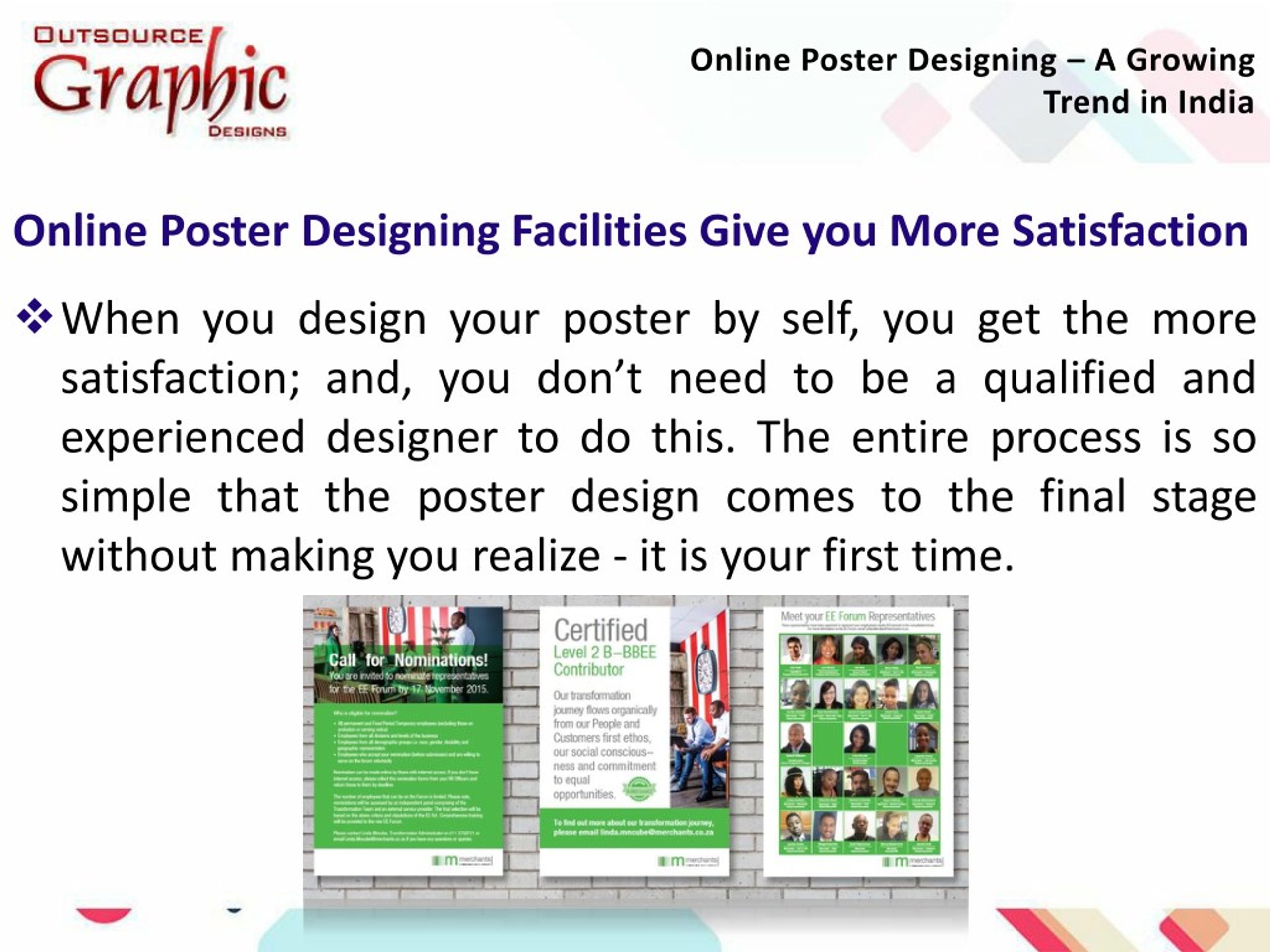 PPT - Online Poster Designing â€“ A Growing Trend in India PowerPoint ...