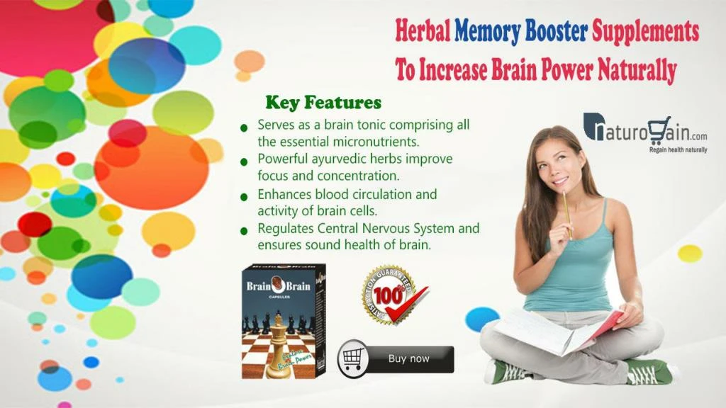 PPT - Herbal Memory Booster Supplements to Increase Brain Power ...