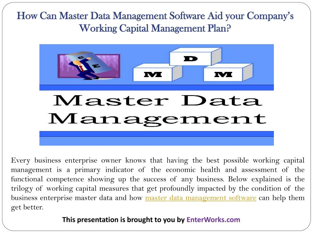 PPT - How Can Master Data Management Software Aid your Companys Working ...