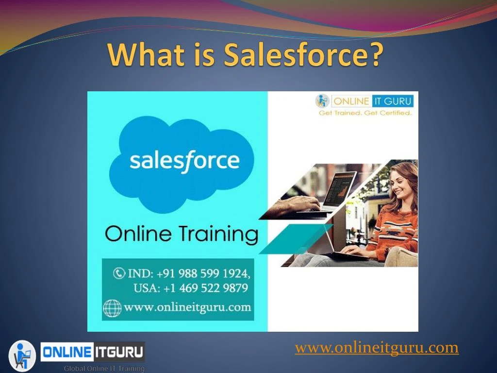PPT - salesforce online course | salesforce online training Bangalore ...