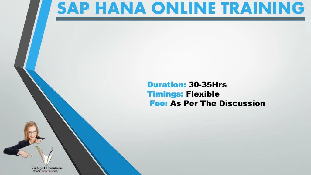 PPT - Best SAP HANA Online Training PowerPoint Presentation, free ...