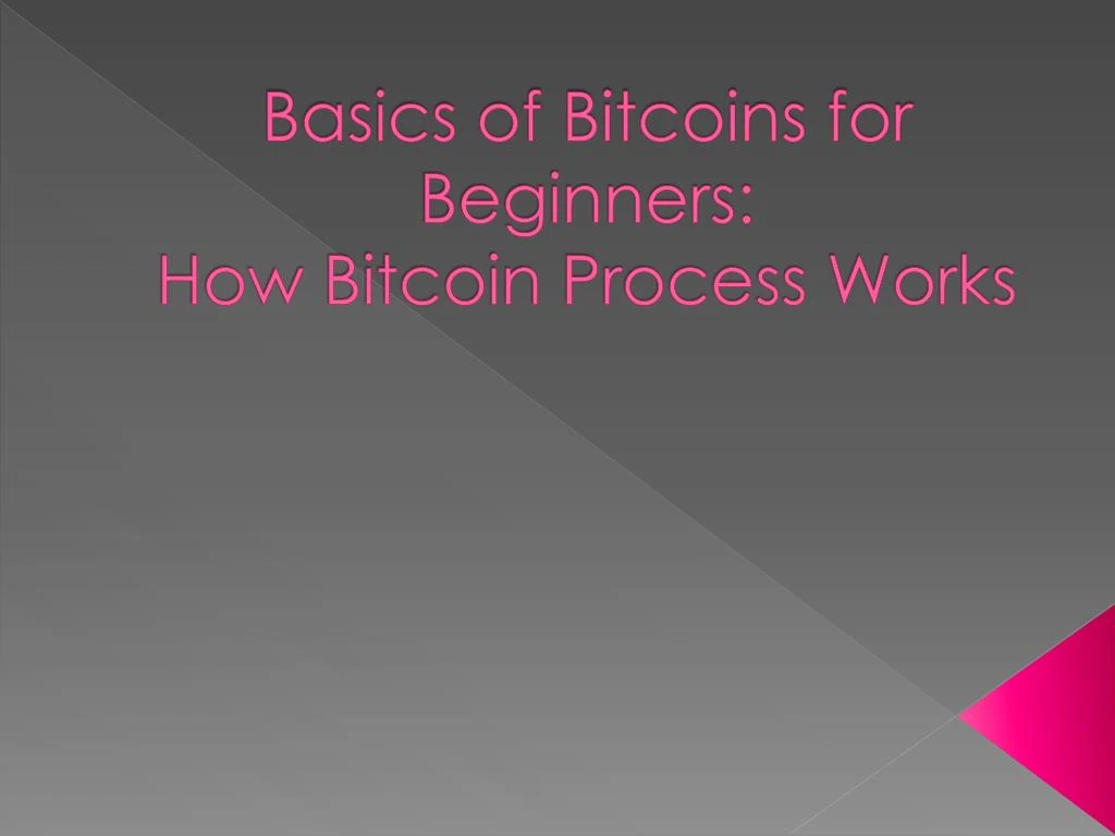PPT - Basics of Bitcoins for Beginners: How Bitcoin Process Works PowerPoint Presentation - ID ...
