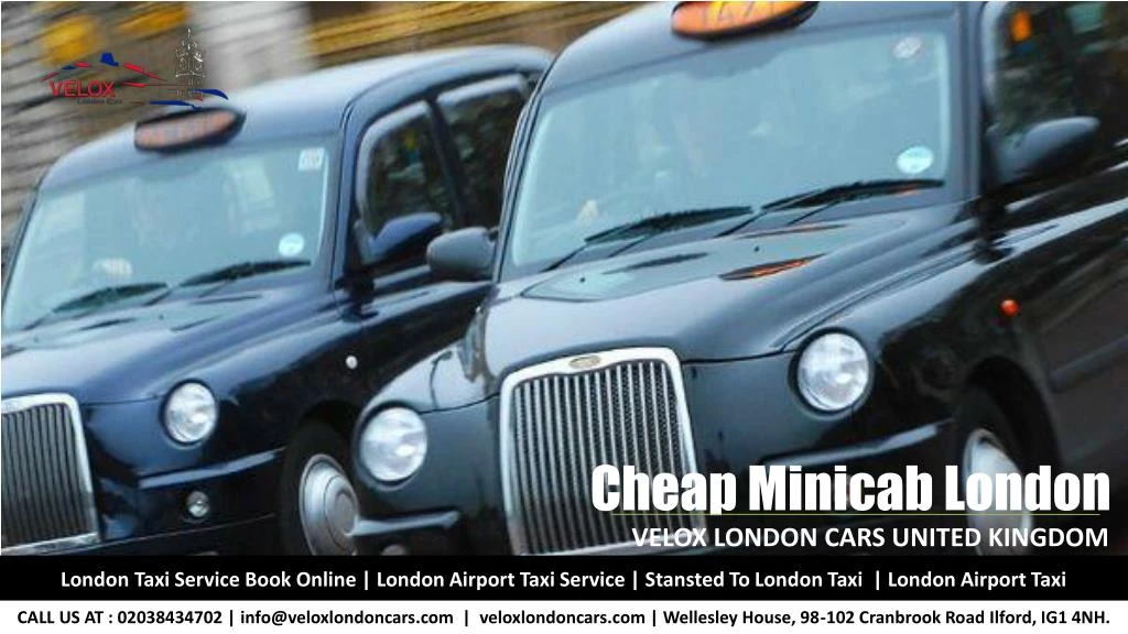 PPT - Velox London Cars Specialised For Long Journey : Taxi Booking ...