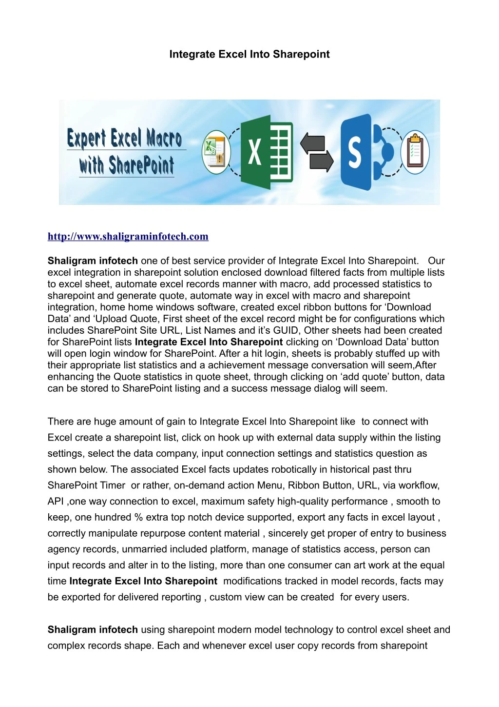 PPT - Excel Integration In Sharepoint | Integrate Excel Into Sharepoint ... PPT - Excel Integration In Sharepoint | Integrate Excel Into Sharepoint ...