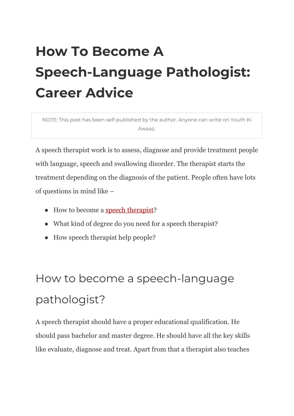 PPT - How To Become A Speech-Language Pathologist: PowerPoint ... PPT - How To Become A Speech-Language Pathologist: PowerPoint ...
